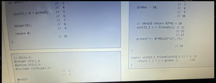 Solved Instructions for Q5 - Q7: A programmer writes a small | Chegg.com