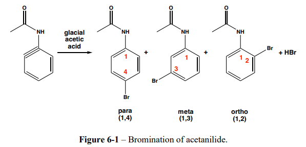 Solved I have a lab in which acetanilide will react bromine | Chegg.com