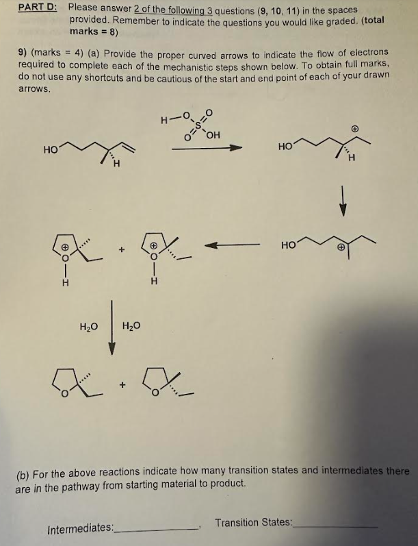 Solved PART D: Please answer 2 of the following 3 questions | Chegg.com