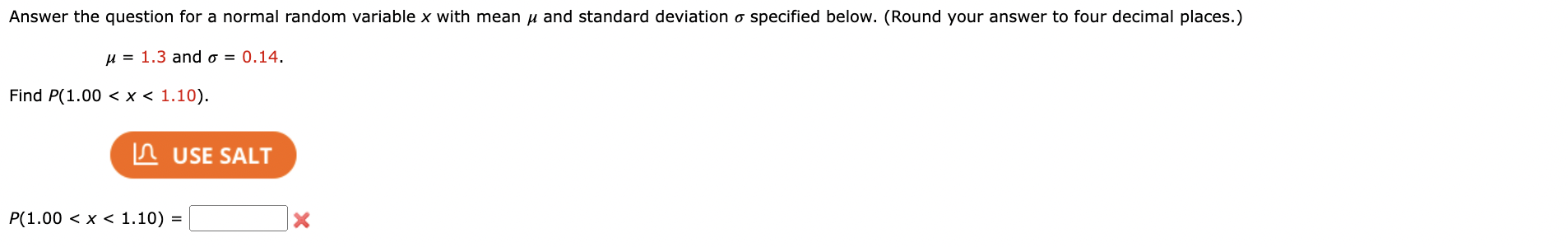 Solved Answer The Question For A Normal Random Variable X