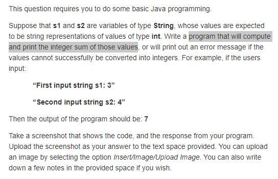 Solved This question requires you to do some basic Java | Chegg.com