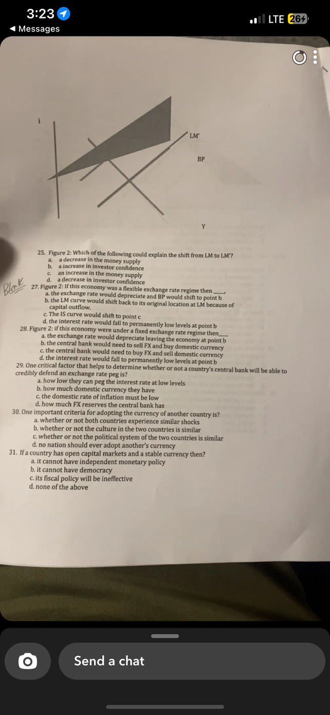 Solved 25. Figure 2: Which of the following could explain | Chegg.com