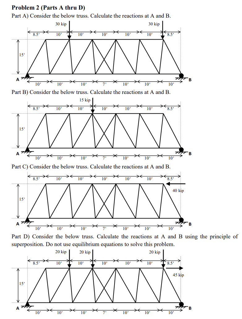 Solved Problem 2 (Parts A thru D) Part A) Consider the below | Chegg.com