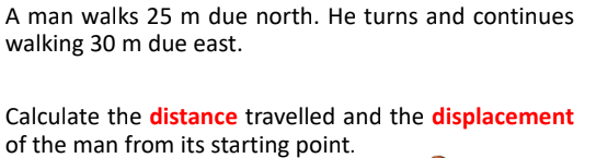 Solved A man walks 25 m due north. He turns and continues | Chegg.com