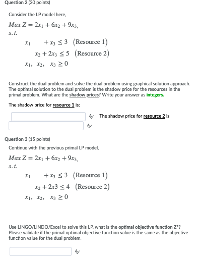 Solved Question 1 (15 points) Construct the dual problem of | Chegg.com