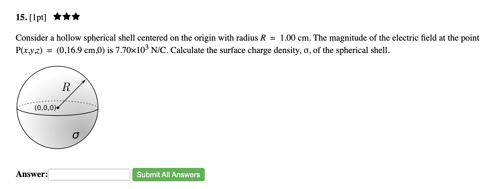 Solved Consider a hollow spherical shell centered on the | Chegg.com