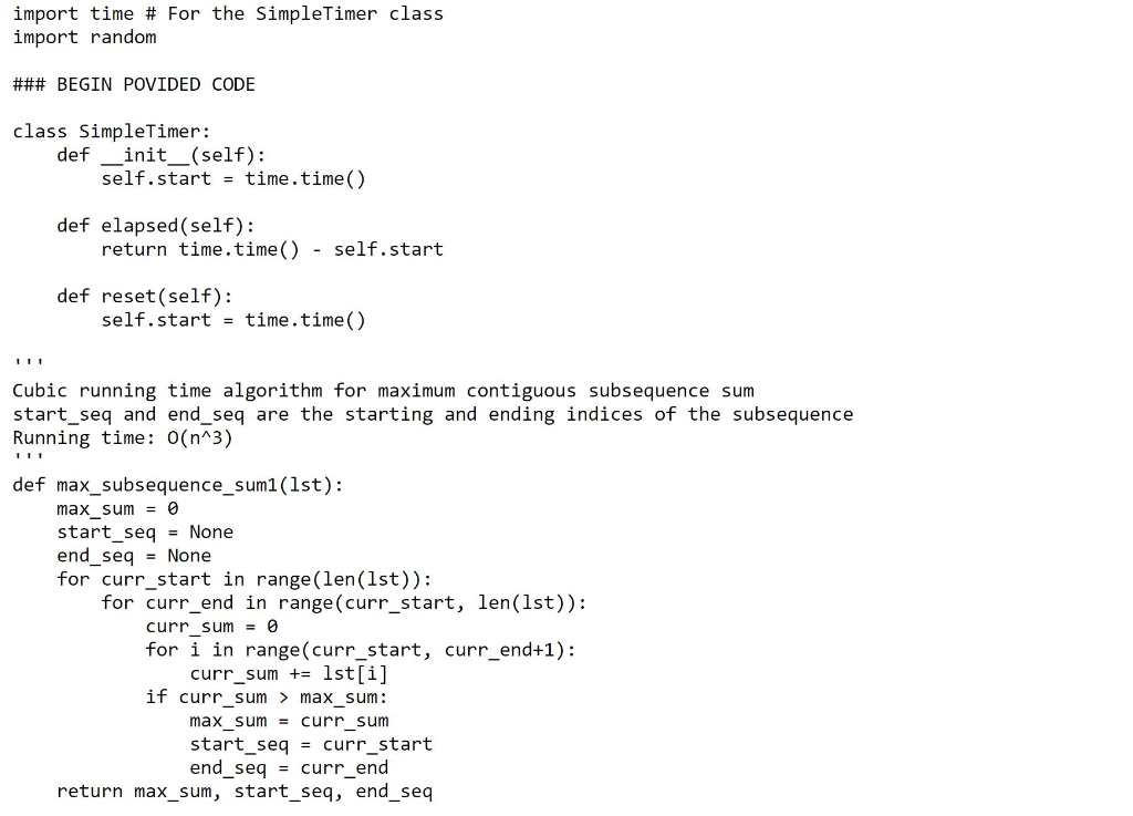 Solved Code is provided below for the problem. This is just | Chegg.com