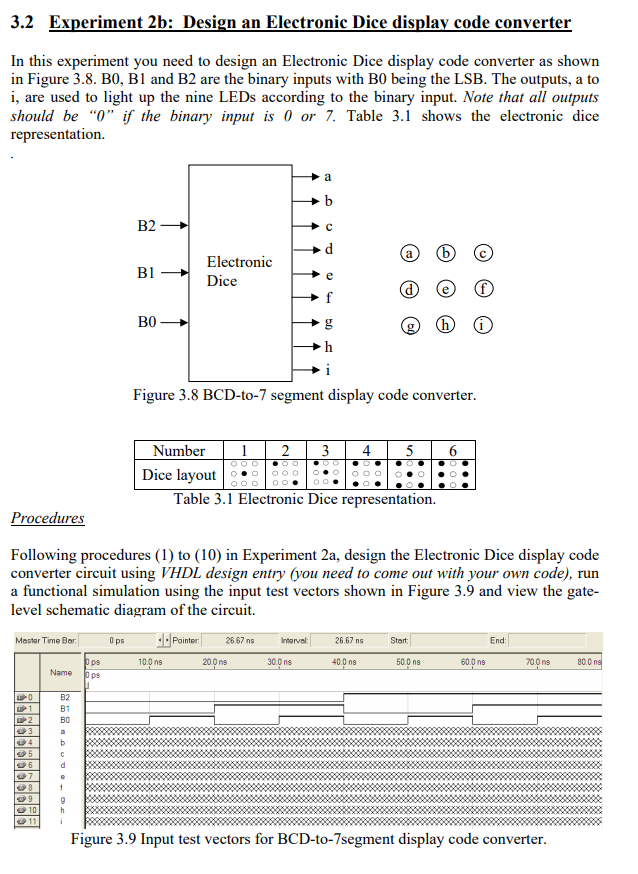 Solved Hi, Please use Quartus II for this. I need the VDHL | Chegg.com