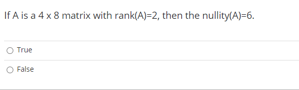 Solved If A is a 6x5 matrix, then the column space of Ais a | Chegg.com