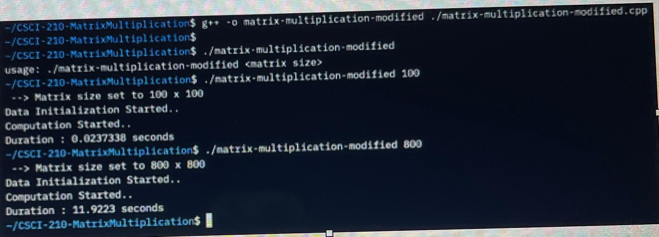 Solved Modify the program so that we can pass the desired | Chegg.com