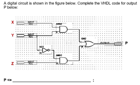 Solved A digital circuit is shown in the figure below. | Chegg.com