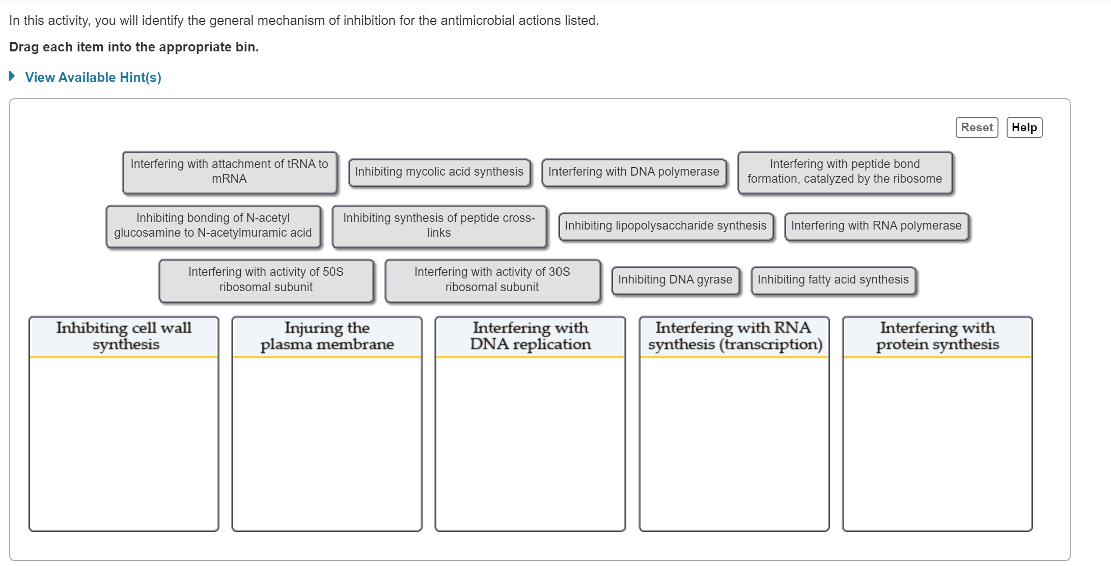 Solved In this activity, you will identify the general | Chegg.com
