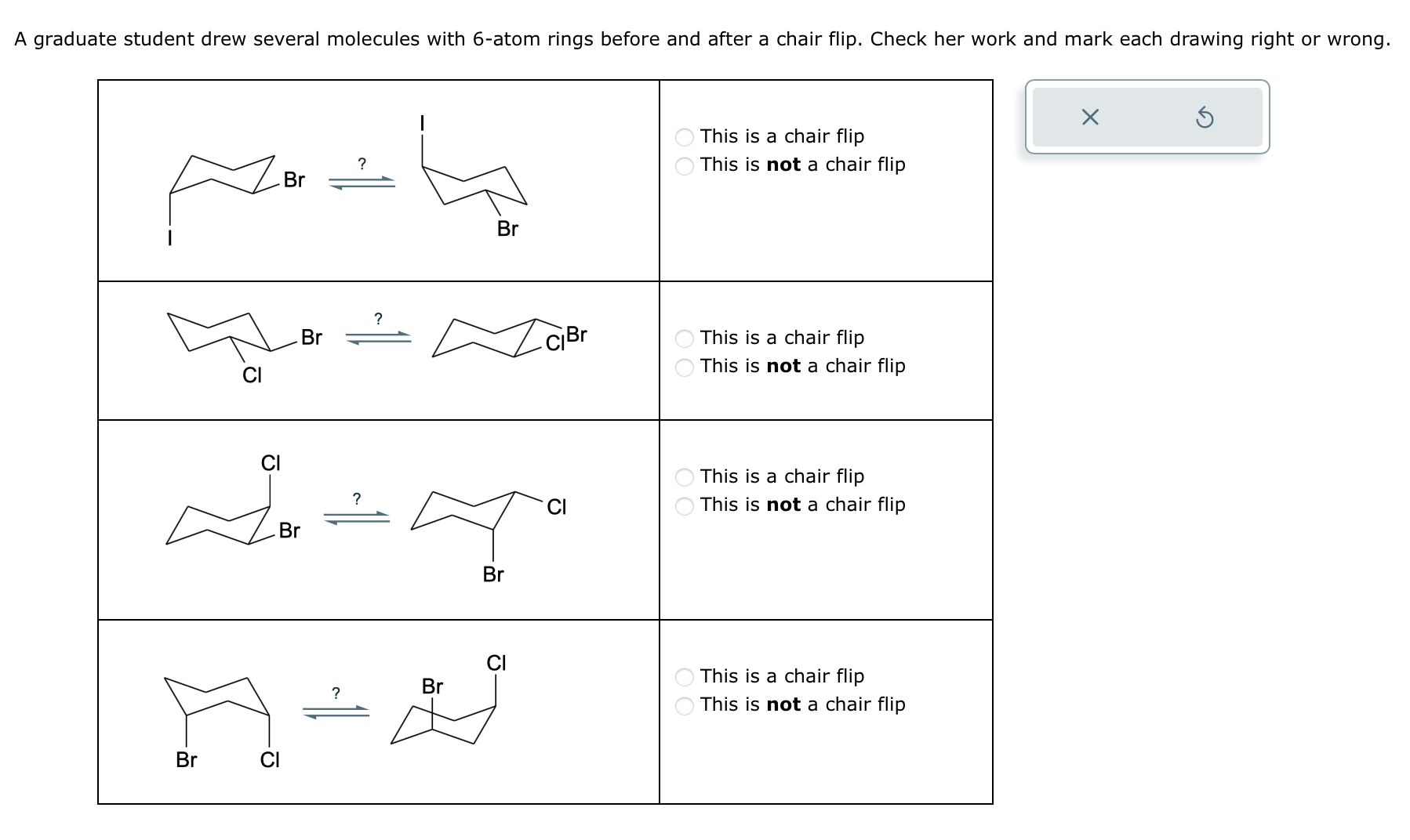 Solved A graduate student drew several molecules with | Chegg.com