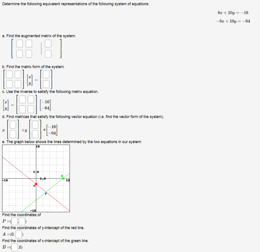 Solved Determine the following equivalent representations of | Chegg.com