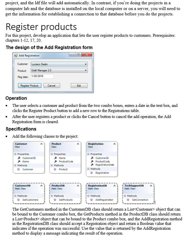 The design of the TechSupport database The Tech | Chegg.com