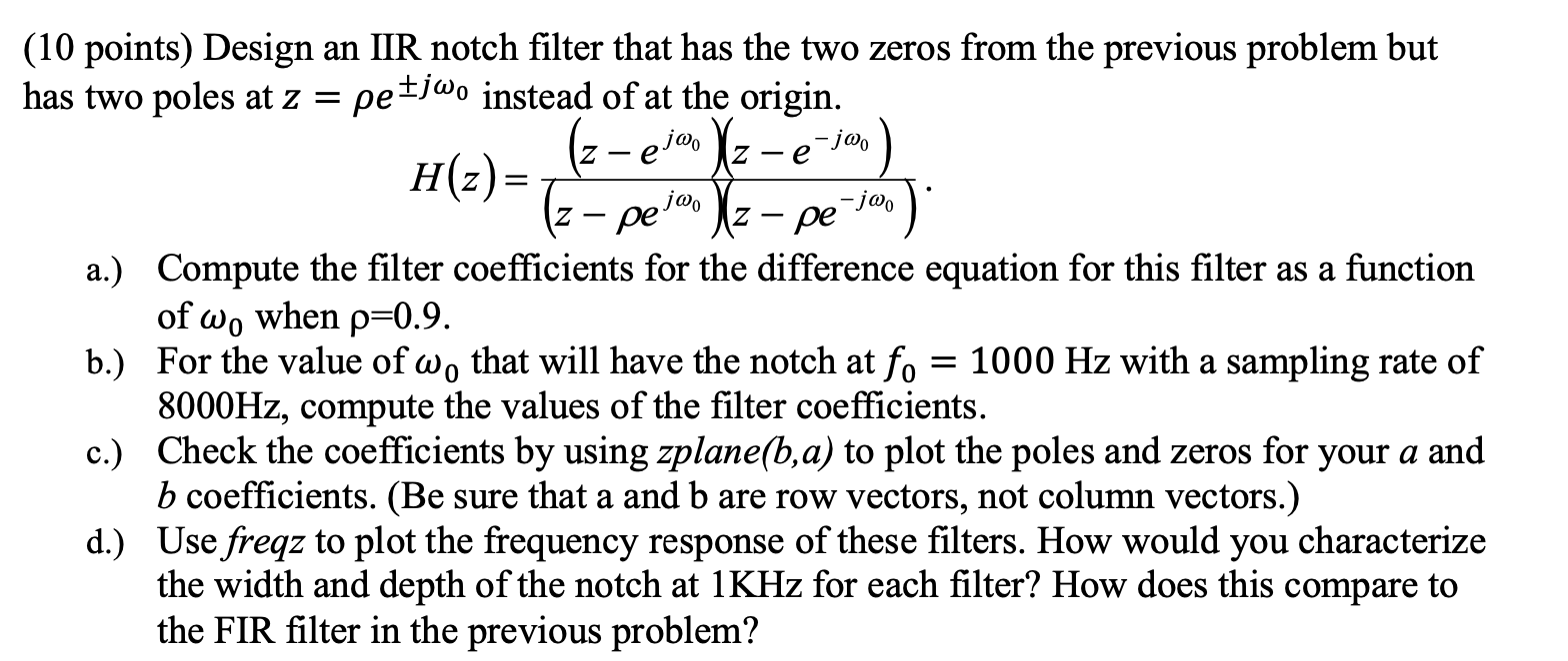 Solved (10 points) Starting from the definition of the DFT, | Chegg.com