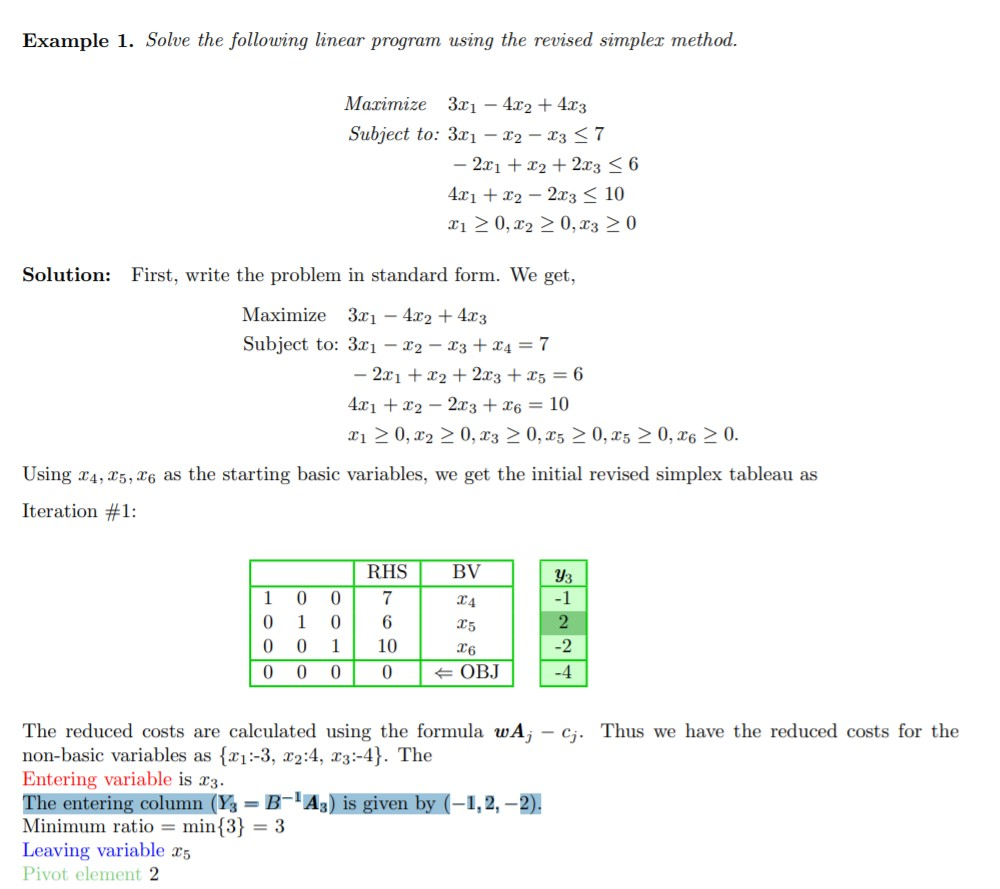 Solved -What is the calculation process to get (-1,2,-2)? | Chegg.com
