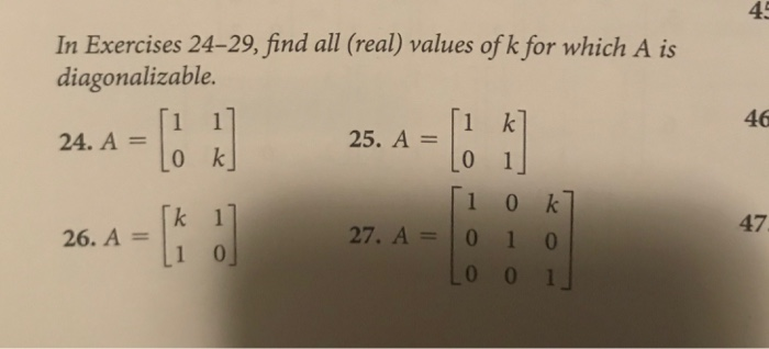 Solved In Exercises 8-15, determine whether A is | Chegg.com