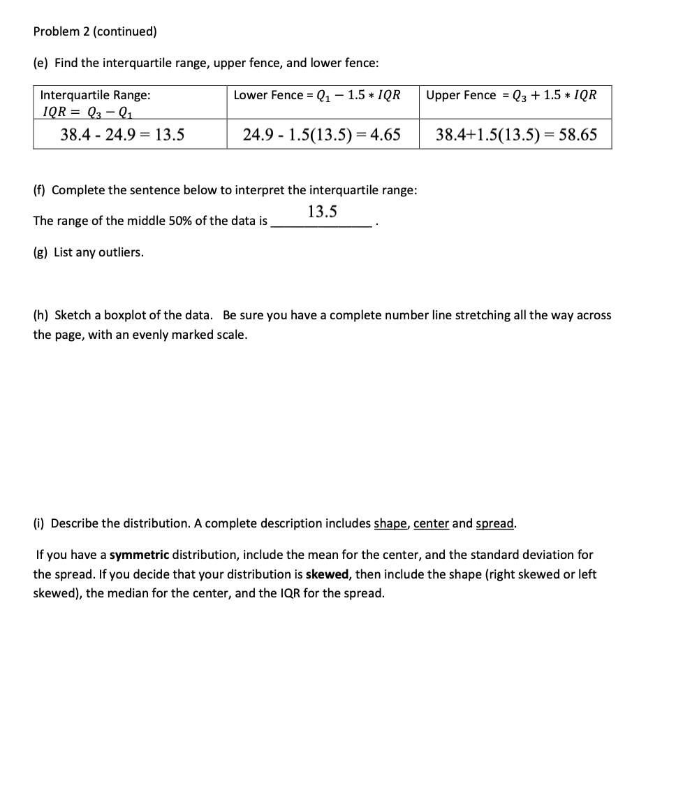 Solved 2. Use the data from Problem 36 on p. 149 of your | Chegg.com