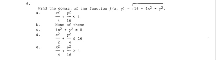 Solved Find the domain of the function f (x, y) = squareroot | Chegg.com