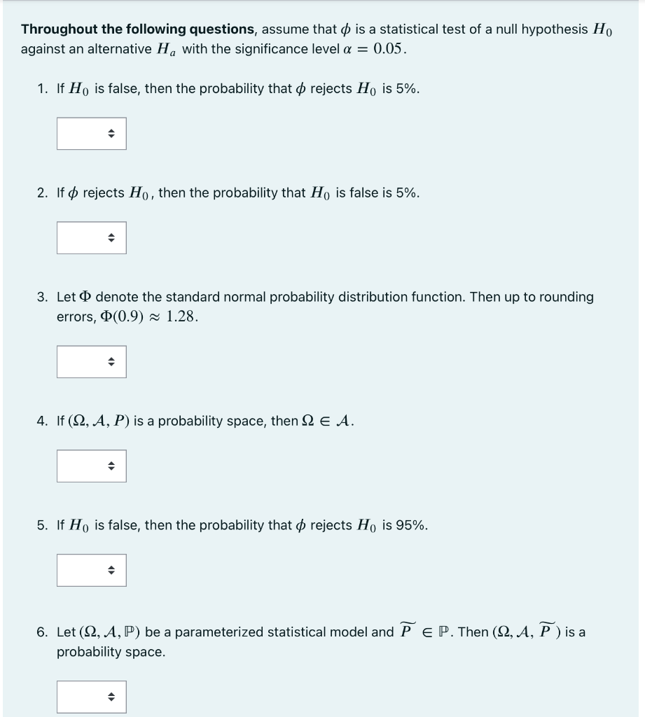 Solved Throughout the following questions, assume that o is | Chegg.com