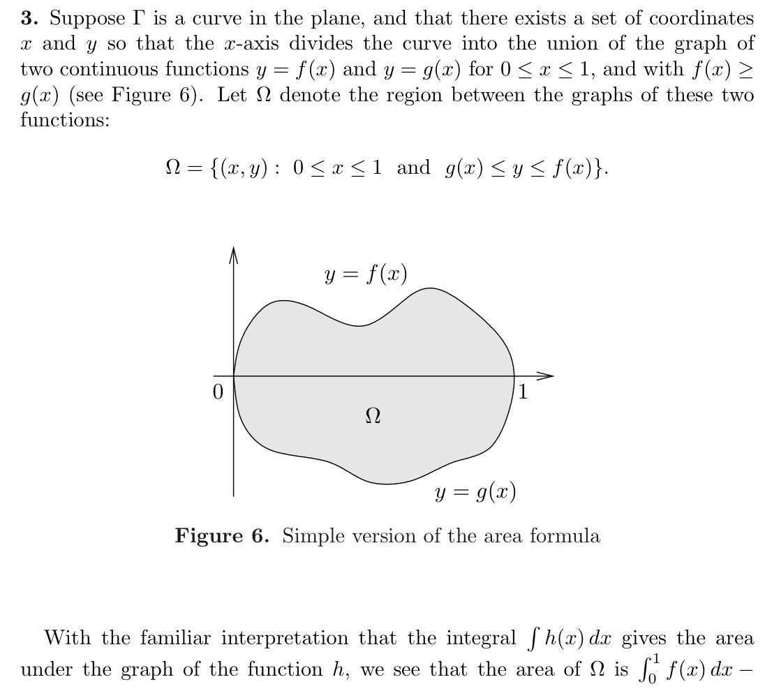Solved 3. Suppose Γ is a curve in the plane, and that there | Chegg.com
