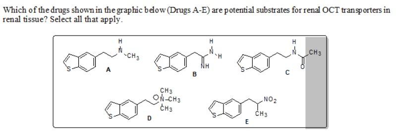Solved Which of the drugs shown in the graphic below (Drugs | Chegg.com