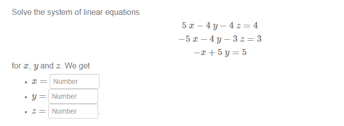 Solved Show me ﻿the steps to ﻿solveSolve the system of | Chegg.com