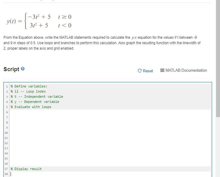 Solved -312 + 5 120 (t) = 312 + 5 1