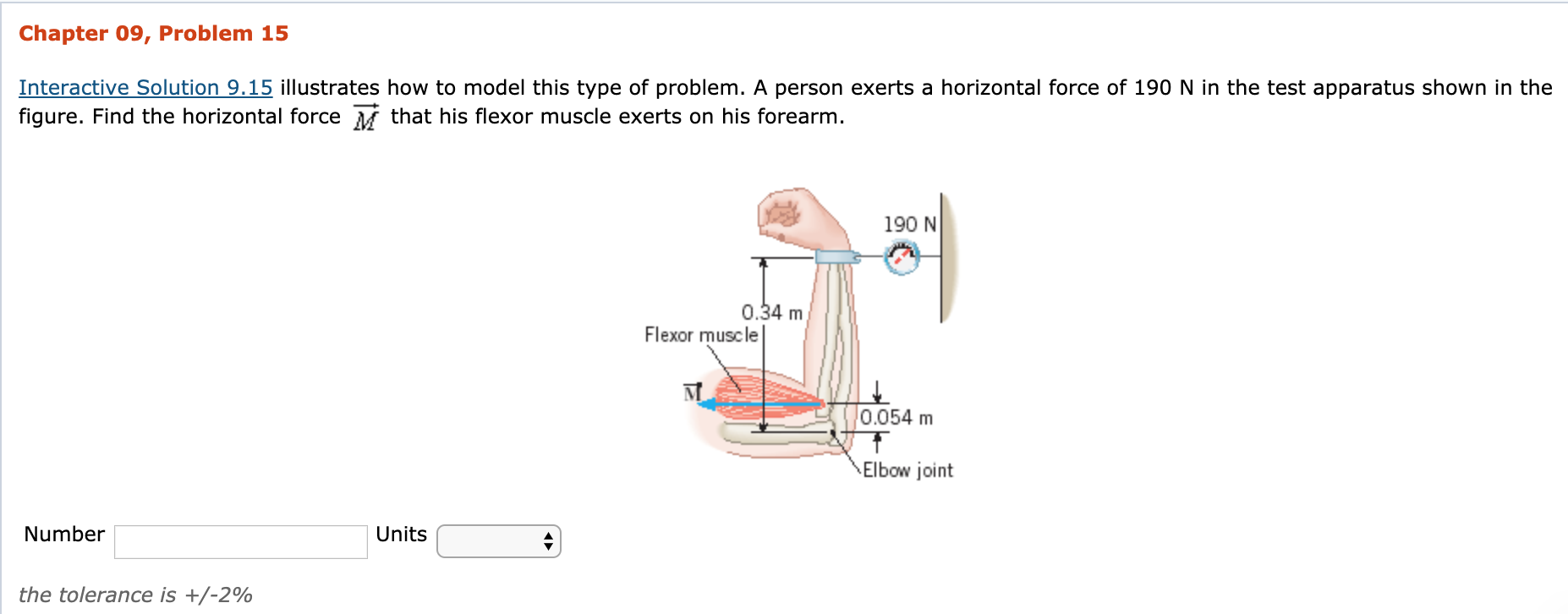 Solved Chapter 09, Problem 15 Interactive Solution 9.15 | Chegg.com