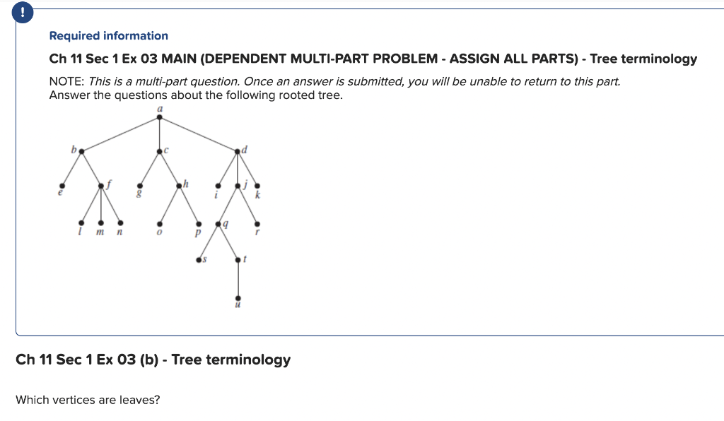 Solved Required information Ch 11 Sec 1 Ex 03 MAIN | Chegg.com