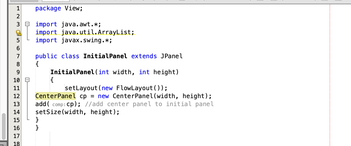 Solved (JAVA) Can someone explain why I am receiving the | Chegg.com