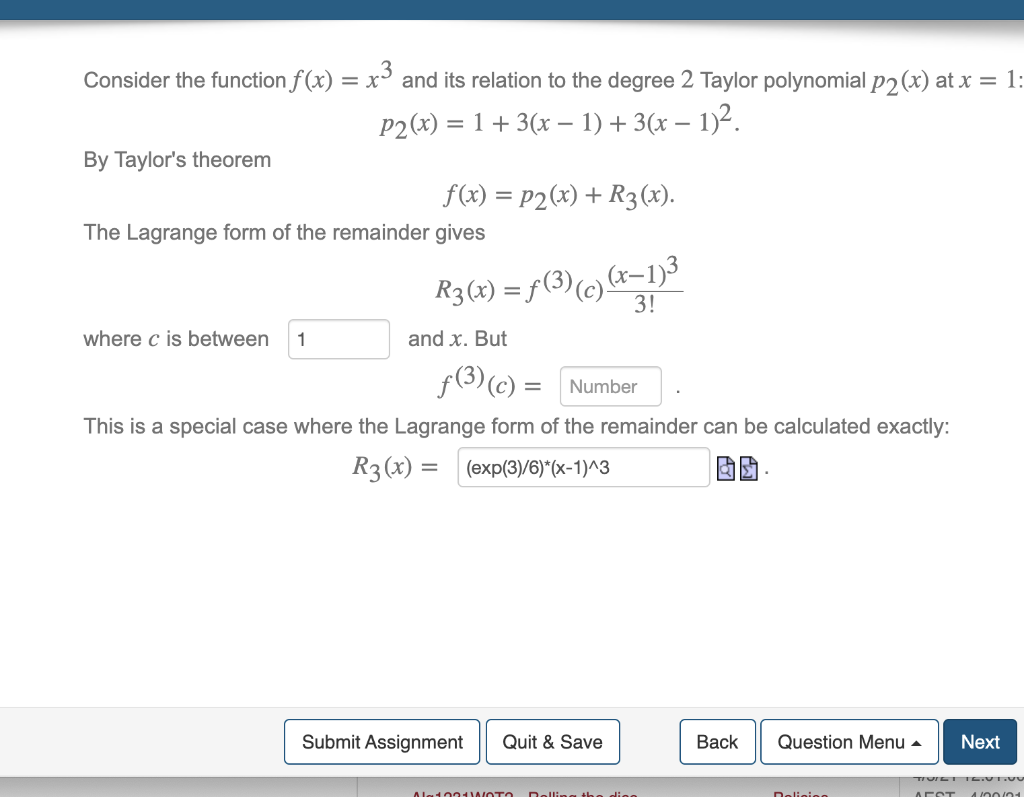 Solved Consider the function f(x) = x3 and its relation to | Chegg.com