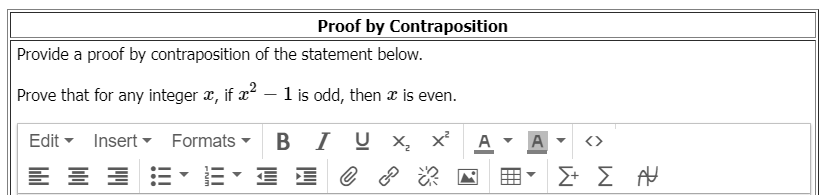 Solved Provide a proof by contraposition of the statement | Chegg.com