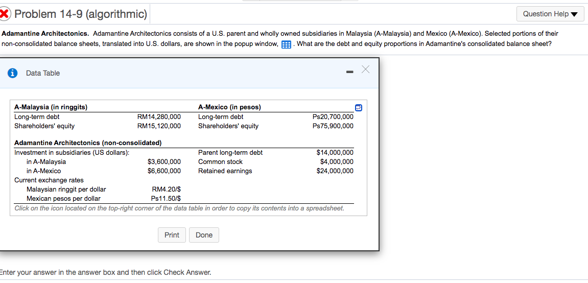 Solved What is the debt proportion in Adamantine's | Chegg.com