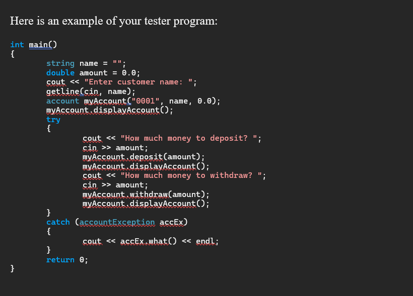 Solved I need help with this C++ problem: create an | Chegg.com