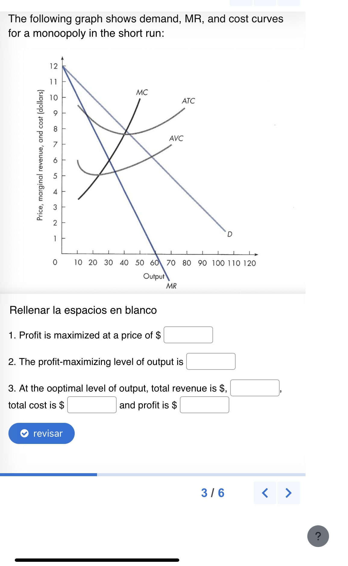 Solved The following graph shows demand, MR, and cost curves | Chegg.com