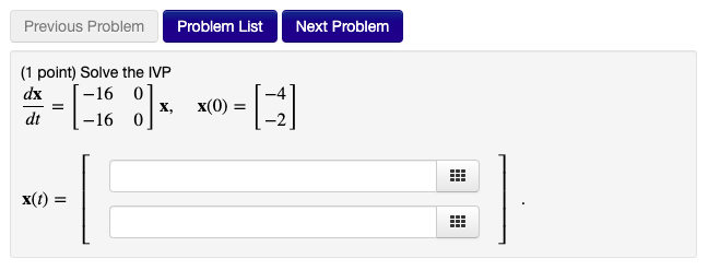 Solved Previous Problem Problem List Problem List Next | Chegg.com
