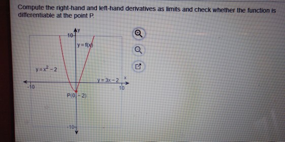Solved Compute the right-hand and left-hand derivatives as | Chegg.com