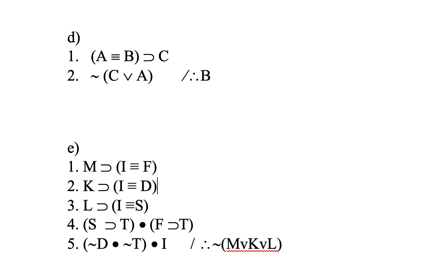 Solved Use 8 inference rules and 10 replacement rules (D.N., | Chegg.com