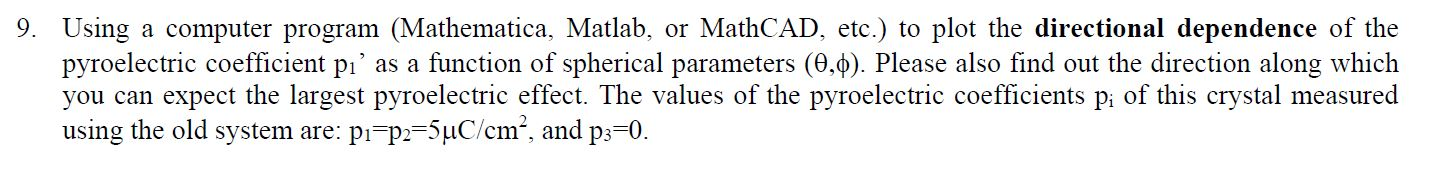 9 Using A Computer Program Mathematica Matlab Or 9889