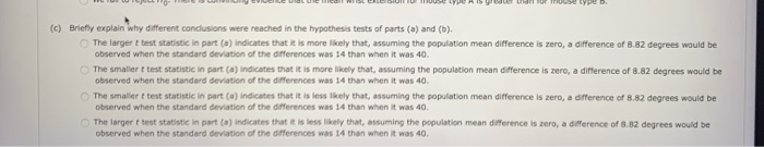 Solved Two proposed computer mouse designs were compared by | Chegg.com