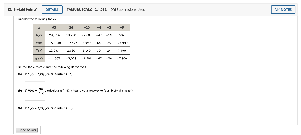 Solved Consider the following table. Use the table to | Chegg.com