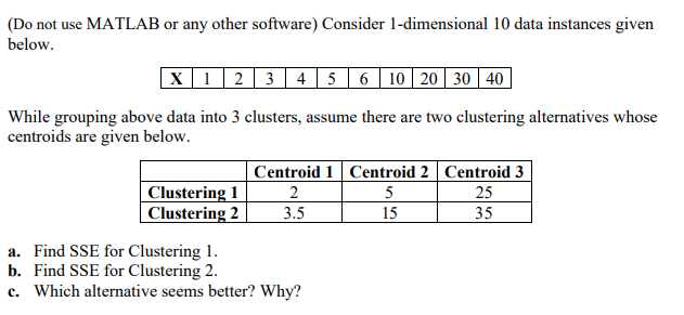 Solved (Do not use MATLAB or any other software) Consider | Chegg.com