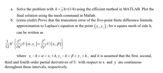 Numerical Problem 2. The function U satisfies | Chegg.com