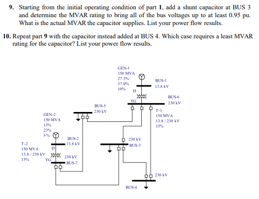 Solved 1. Convert the system data to per unit on a 100 MVA | Chegg.com
