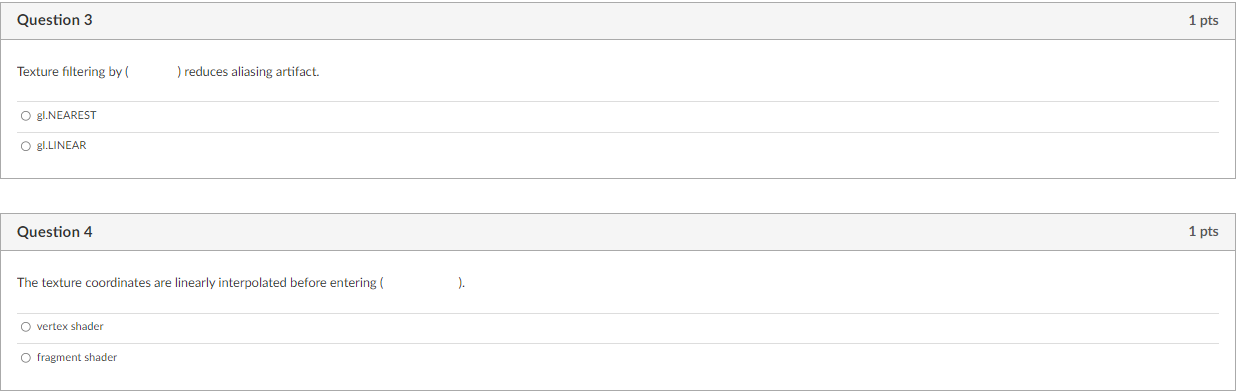 Solved vertex shader fragment shader | Chegg.com Solved vertex shader fragment shader | Chegg.com