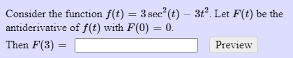Solved Find the antiderivative of the function g(t) = – 4t + | Chegg.com