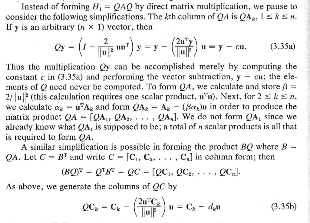 Solved 2. a) For each of the matrices A given below find a | Chegg.com