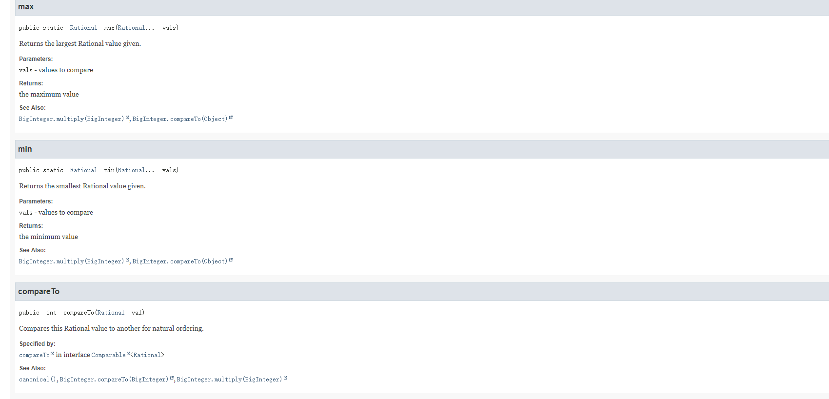 java program Create the java class Rational as | Chegg.com